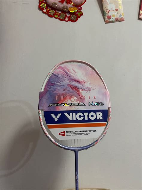 Victor Ryuga Muse Badminton Racket Sports Equipment Sports And Games