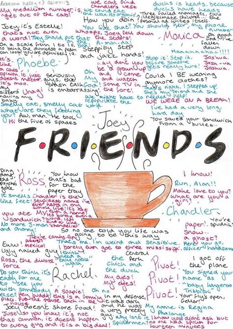 Friends Series Quotes Wallpaper Debora Milke