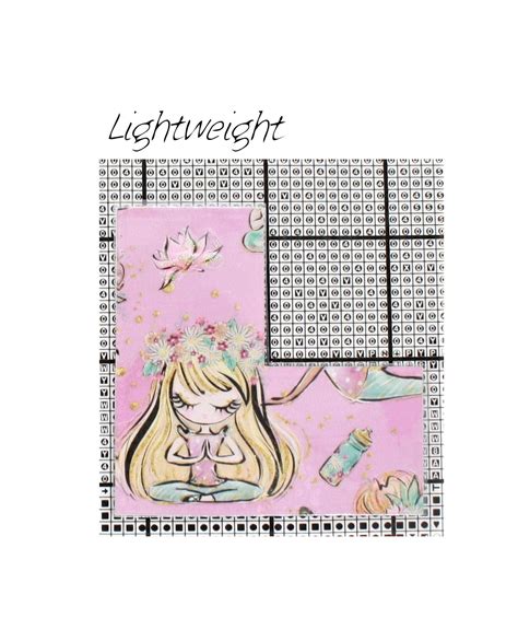 Yoga Girls Chart Place Keeper Pattern Helper Chart Marker Etsy