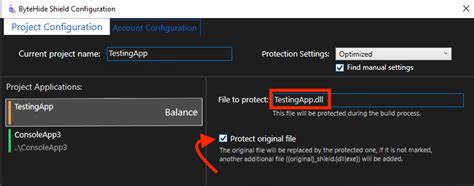 configure applications docs