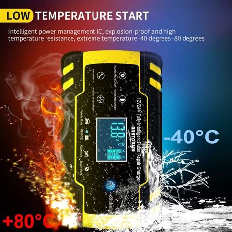 Anhtczyx Car Battery Charger, 12V 8A/24V 4A, Suitable For Golf Cart ...