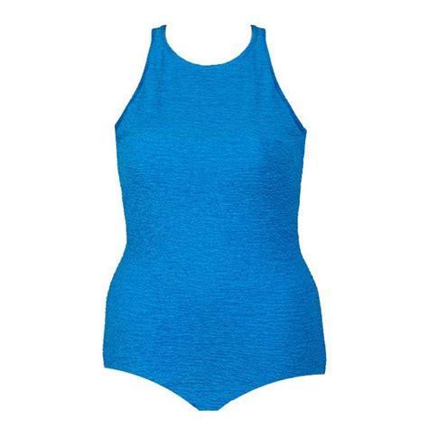 Chlorine Resistant Swimsuits Plus Size Swimwear Krinkle Polyester