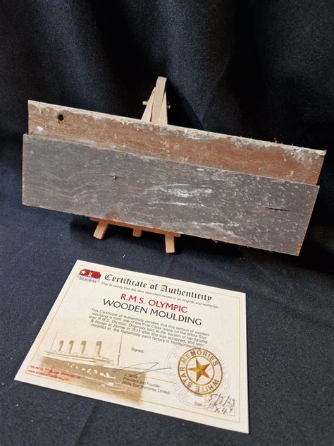 Rms Olympic 1st Class Moulding