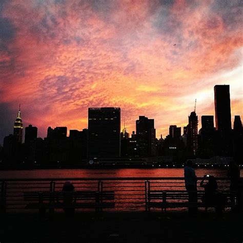 New Yorks East River Sunset Photorator