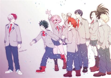 Pin Oleh Di My Hero Acad