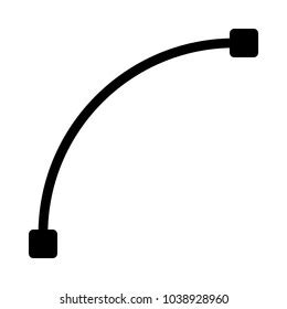 Bezier Curve Tool Stock Vector Royalty Free Shutterstock