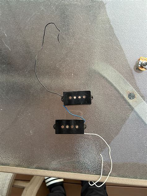 1994 Fender P Bass Pickups From Mexican Bass Reverb
