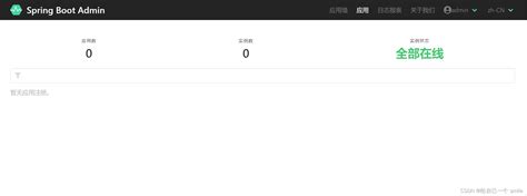 Spring Boot Admin 介绍及使用springboot Admin Csdn博客