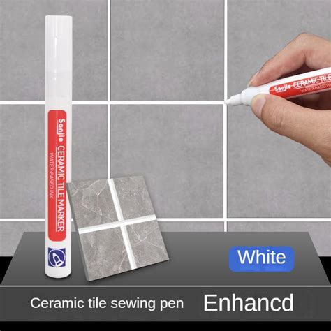 Sanjie Tile Grout Marker Reform Wall Seam Pen Spidol Nat Keramik S