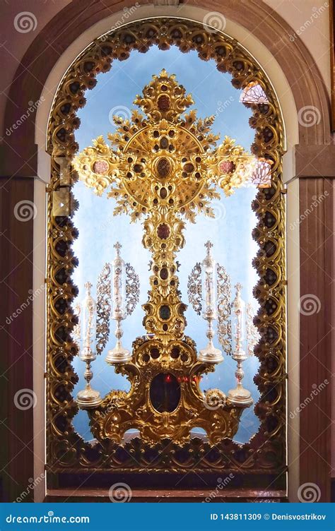 Palmanova Italy Interiores Da Igreja Cat Lica Chiesa Del Santissimo