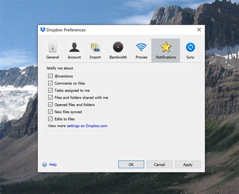 how to view dropbox desktop app on mac toolbar jasrd