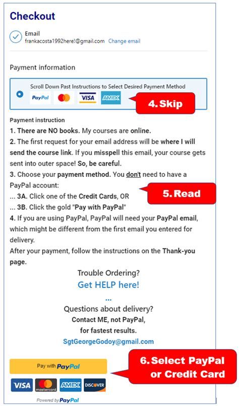 Ordering Help SgtGodoy Com