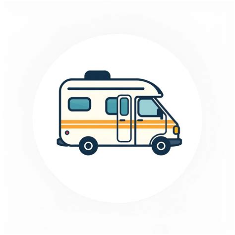 Illustration Of A Classic Rv Free Download Ai Scribbles