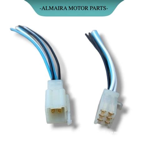 Kabel Soket Sambungan Kabel Body Motor Konektor 6 Pin Male Female Lazada Indonesia