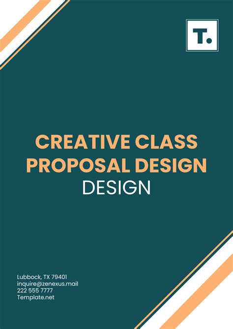 Free Creative Class Proposal Design Template To Edit Online Free Creative Class Proposal Design Template To Edit Online