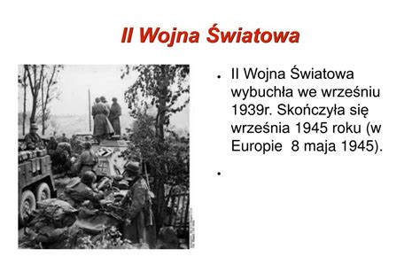 PPT II WOJNA ŚWIATOWA Kamienie na szaniec PowerPoint Presentation