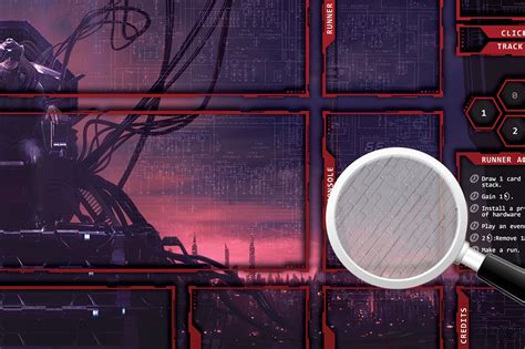 Android Netrunner Vinyl Playmat Gameboard Custom Product Etsy