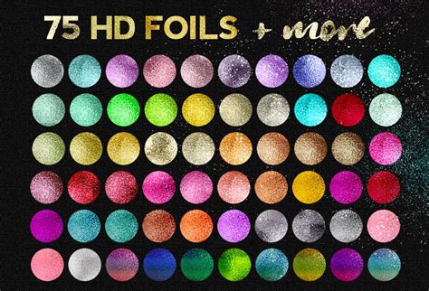 Glitter Foil Kit Sparkle Brushes Brushes ~ Creative Market