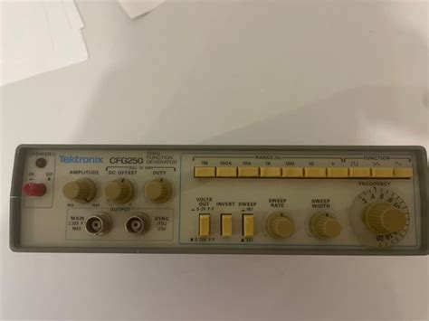 Cfg250 Function Generator