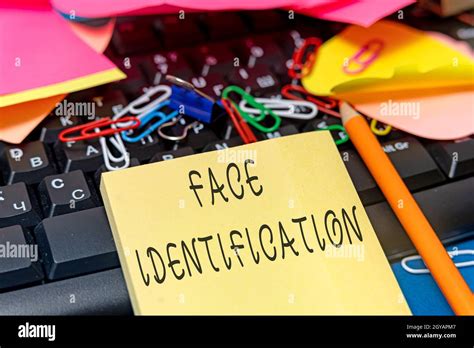 Writing Displaying Text Face Identification Word For Analyzing Patterns Based On The Person S