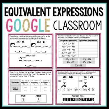 Equivalent Expressions Digital Activities EE EE By Fifth Grade Fab