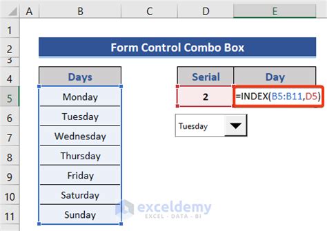 How To Use Excel Combo Box A Complete Guideline Exceldemy