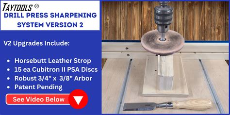 New Version Ii Drill Press Sharpening System — Taylor Toolworks