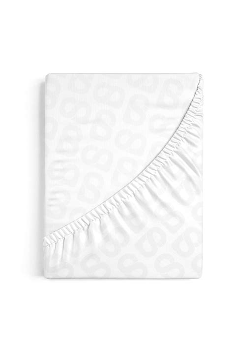 Signature Bed Sheet King Super White Buttonscarves