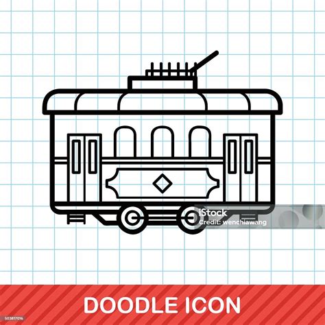 Train Doodle Stock Illustration Download Image Now Computer Graphic