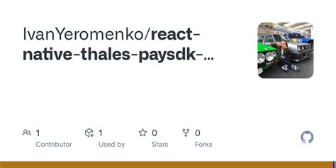 Github Ivanyeromenko React Native Thales Paysdk Wrapper