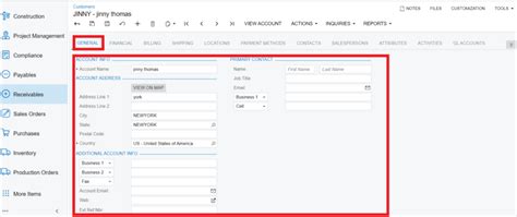 How To Create A New Customer In Acumatica Germinit