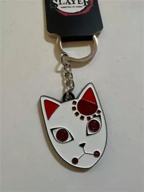 Demon Slayer Kimetsu No Yaiba Tanjiro Kamado Warding Mask Keychain £18