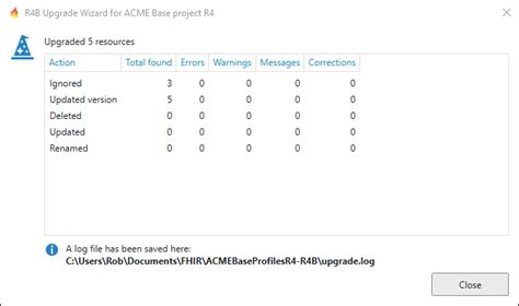 R4B Upgrade Wizard Forge Documentation