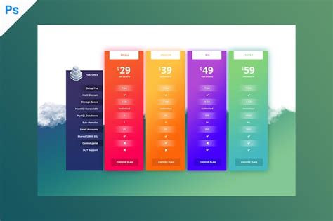 Psd Tabela De Dados Infografico Modelos Psd Grátis De Alta Qualidade