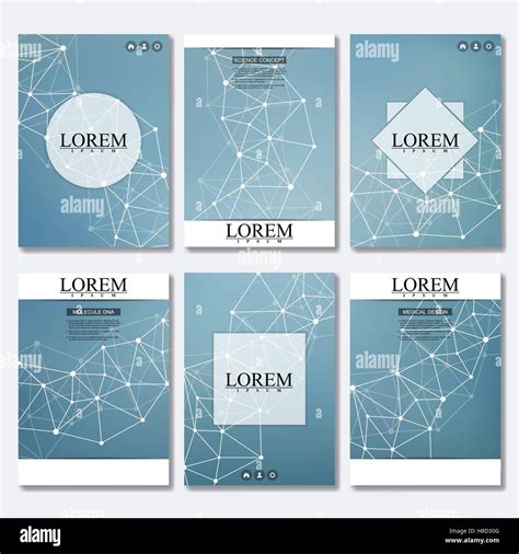Vector Brochure Template Flyer Cover Magazine In A4 Size Structure