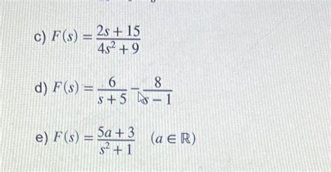Solved Laplace Transformation Inverse Transformation Of