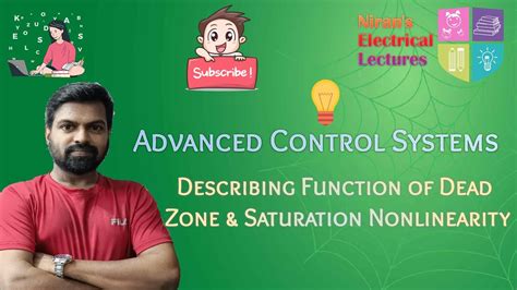 describing function of dead zone and saturation with nonlinearity youtube