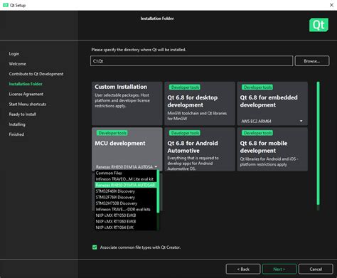 Installing Qt For Mcus Qt For Mcus 2111