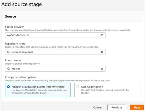 如何使用 Aws Codepipeline 来更新 Ec2 上面的代码 Csdn博客