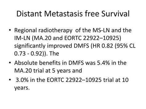 Adjuvant Radiotherapy Of Regional Lymph Nodes In Breast Ppt