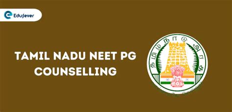Tamil Nadu Neet Pg Counselling 2024 Dates Soon Registration Cutoff