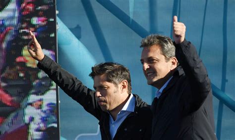 Massa En El Cierre De Campaña Con Kicillof Vamos A Empezar A Dar