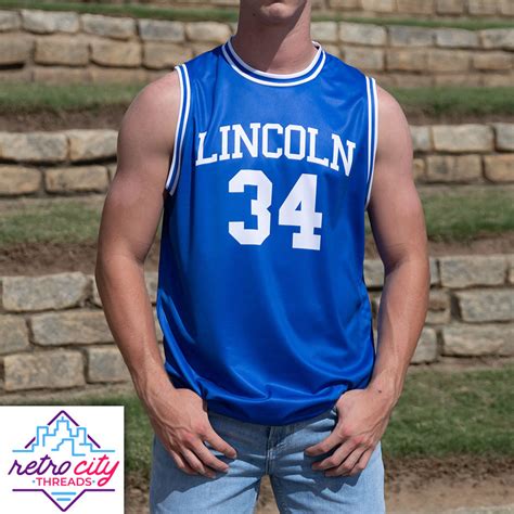 He Got Game Jesus Shuttlesworth Lincoln Custom Basketball Movie Jersey