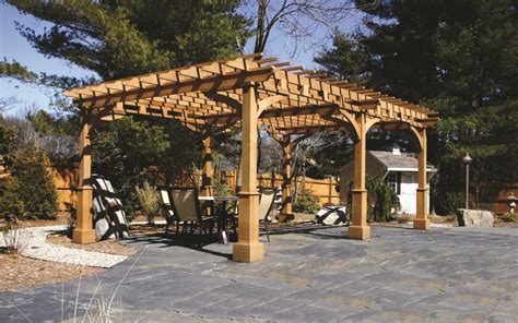 Valla Japonesa Con Pergola Fusion Pergolas Custom 2 X 3m