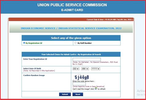 UPSC IES ISS Admit Card 2022 Out Check Exam Date Details Tamilan Jobs