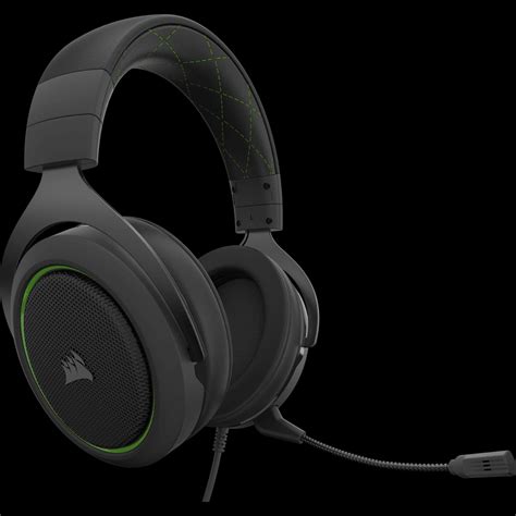 Corsair HS50 Pro Stereo Gaming Headset Green For XB1/PC/MAC/Mobile ...