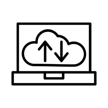 Backup Line Icon Vector Actions Backup Change PNG And Vector With