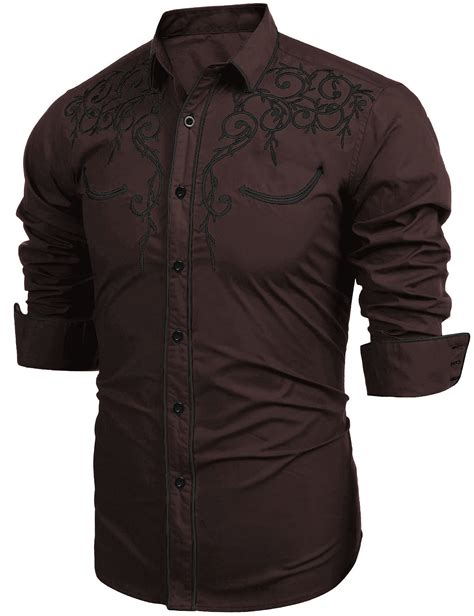Coofandy Camisa De Manga Largb075qgqrvs