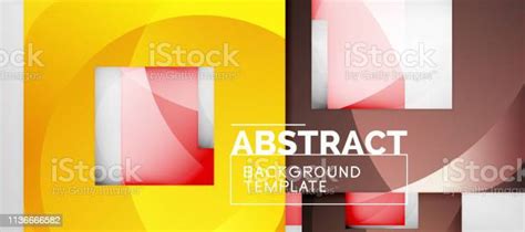 추상 사각형 기하학적 배경은 커버 디자인 책 디자인 웹 사이트 배경에서 사용할 수 있습니다 0명에 대한 스톡 벡터 아트 및 기타 이미지 Istock