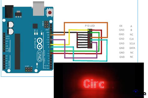 C Ch S D Ng B Ng Hi U M N H Nh Ma Tr N Led P V Arduino